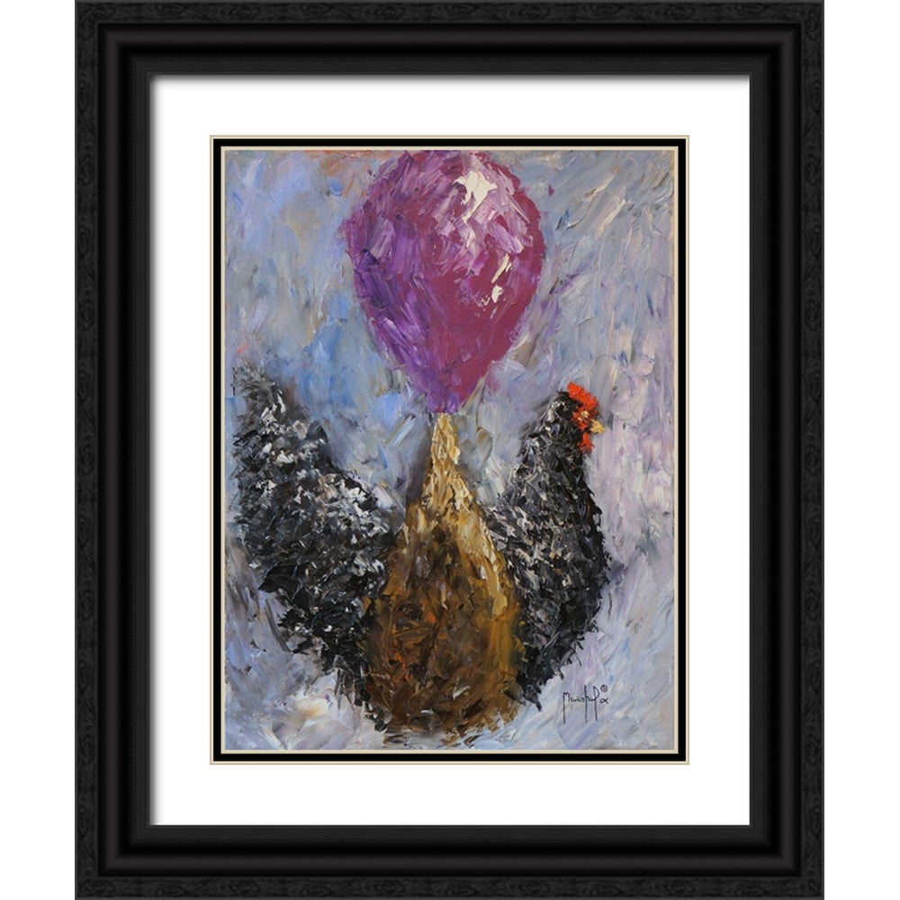 Foster, Joseph Marshal 12x14 Black Ornate Wood Framed with Double ...