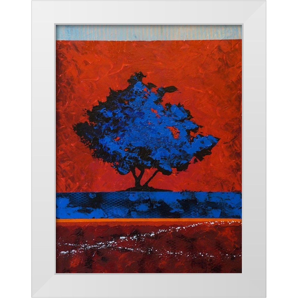 Foster, Joseph Marshal 12x14 White Modern Wood Framed Museum Art Print ...