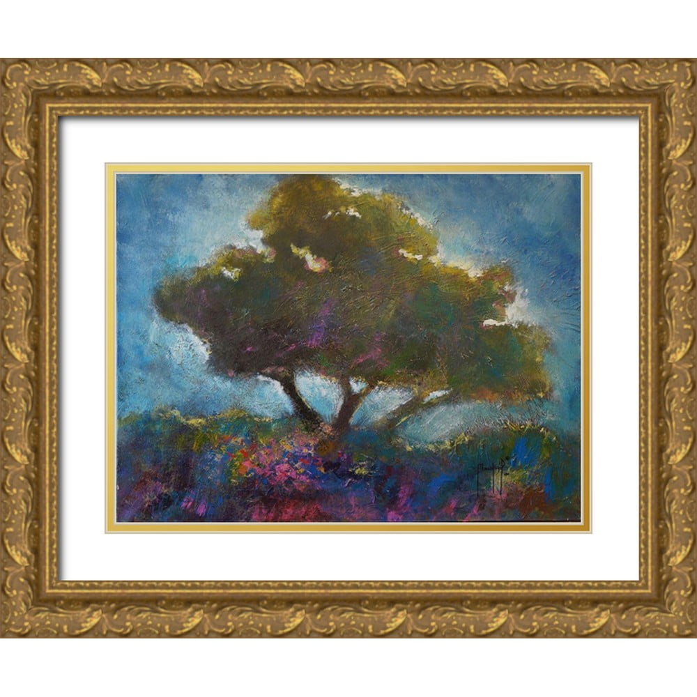 Foster, Joseph Marshal 14x12 Gold Ornate Wood Framed with Double ...