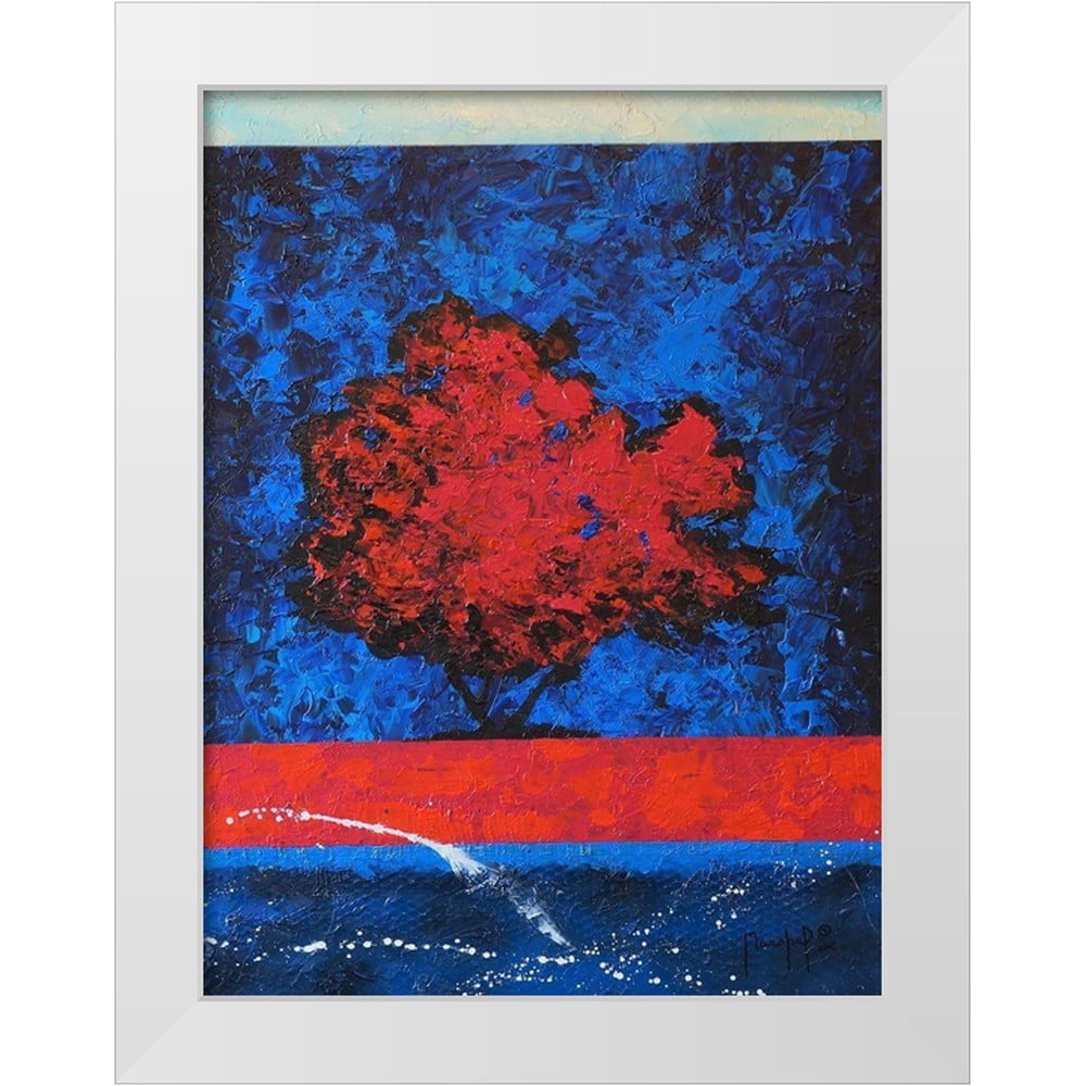 Foster, Joseph Marshal 15x18 White Modern Wood Framed Museum Art Print ...