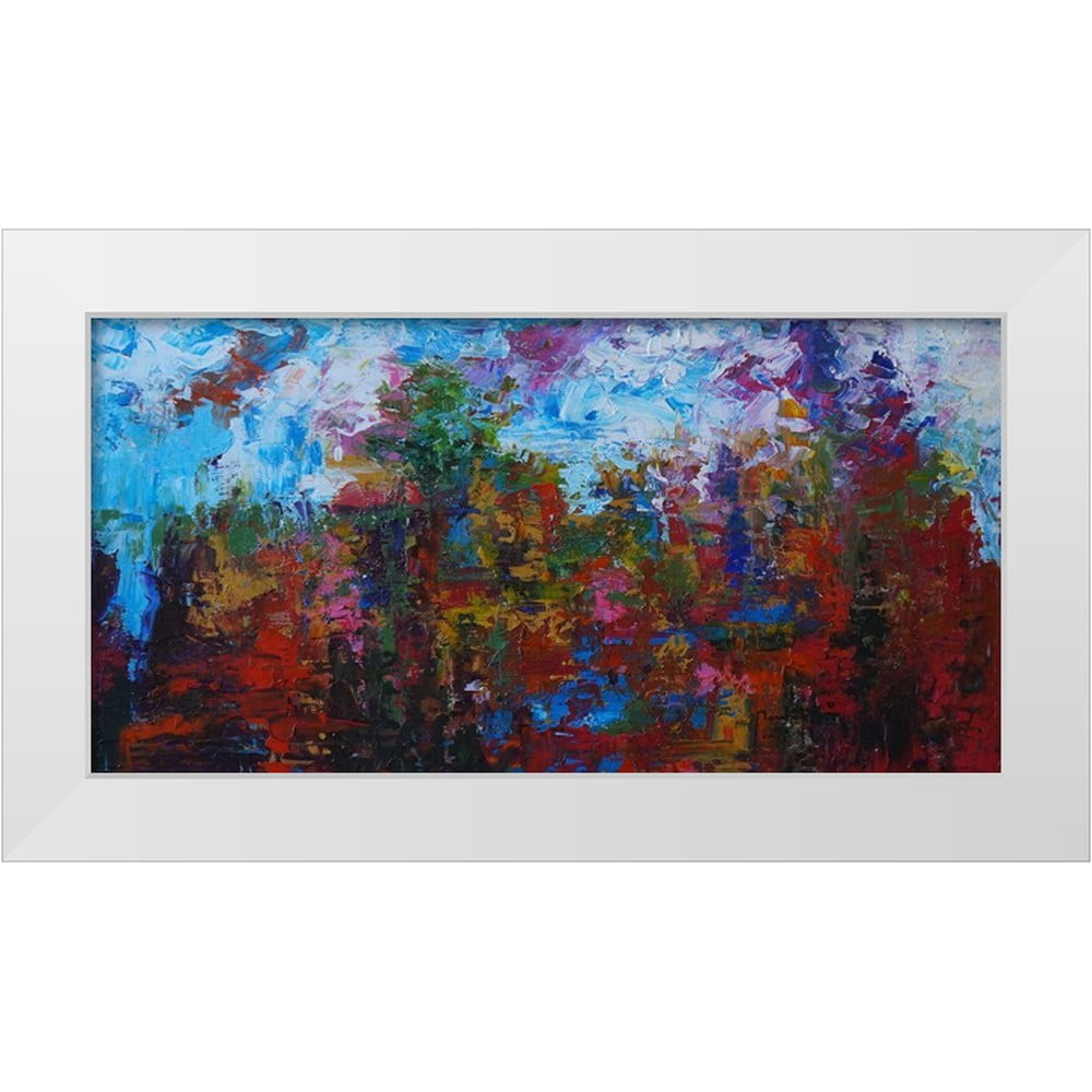 Foster, Joseph Marshal 18x11 White Modern Wood Framed Museum Art Print ...