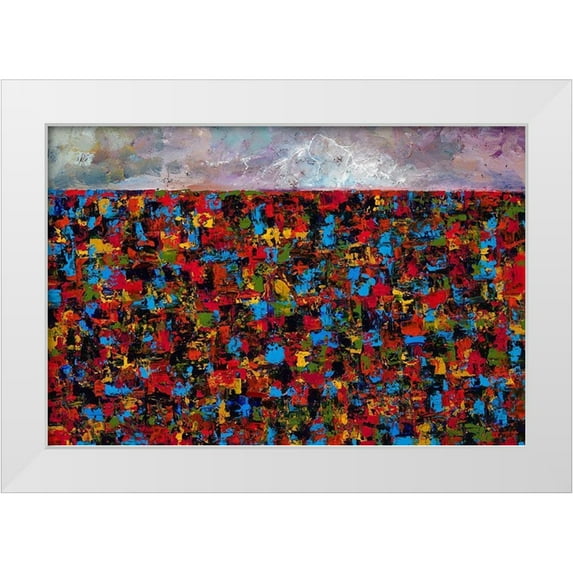 Foster, Joseph Marshal 18x13 White Modern Wood Framed Museum Art Print ...