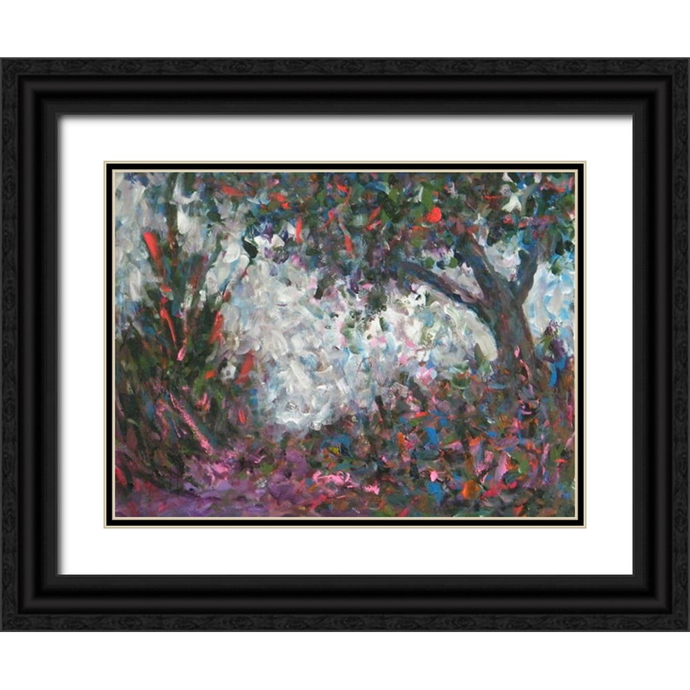 Foster, Joseph Marshal 18x15 Black Ornate Wood Framed with Double ...