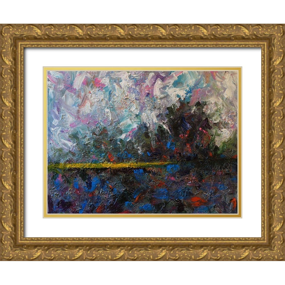Foster, Joseph Marshal 18x15 Gold Ornate Wood Framed with Double ...