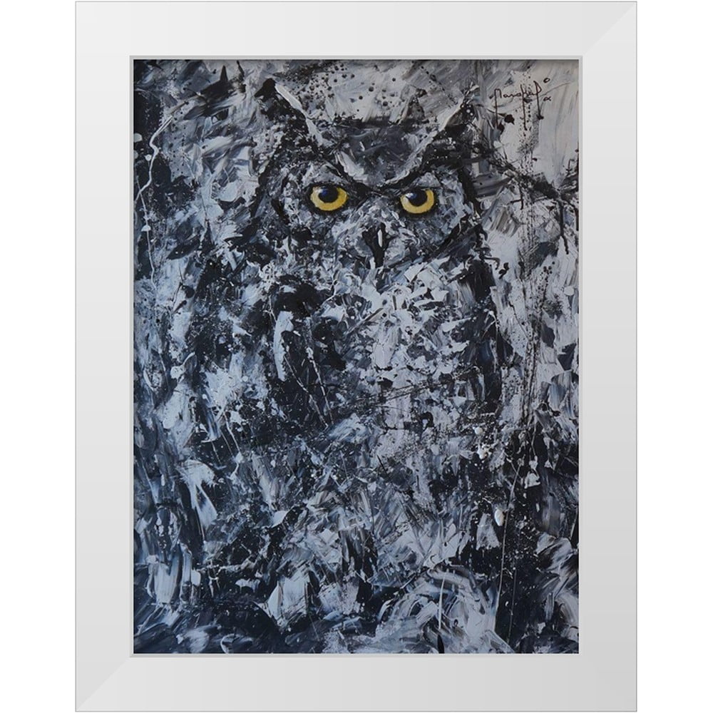 Foster, Joseph Marshal 19x24 White Modern Wood Framed Museum Art Print ...