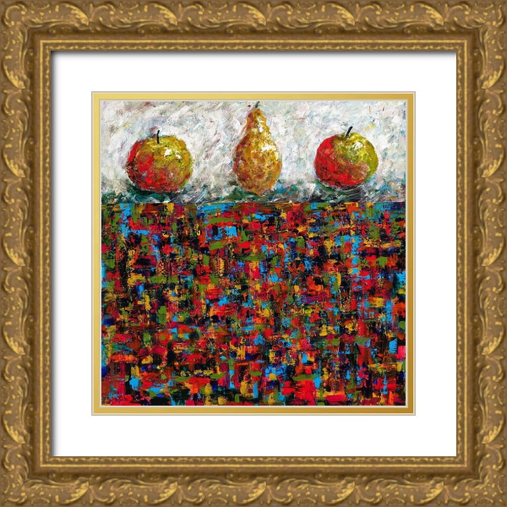 Foster, Joseph Marshal 20x20 Gold Ornate Wood Framed with Double ...