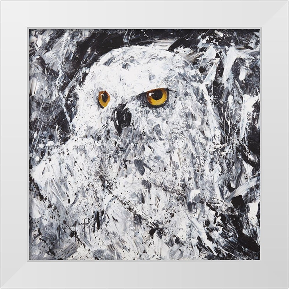 Foster, Joseph Marshal 20x20 White Modern Wood Framed Museum Art Print ...