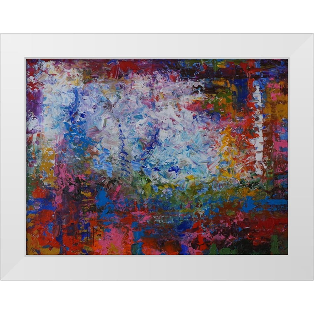 Foster, Joseph Marshal 24x19 White Modern Wood Framed Museum Art Print ...