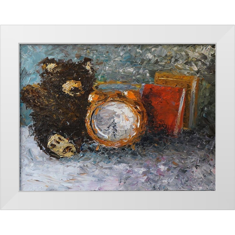 Foster, Joseph Marshal 24x19 White Modern Wood Framed Museum Art Print ...