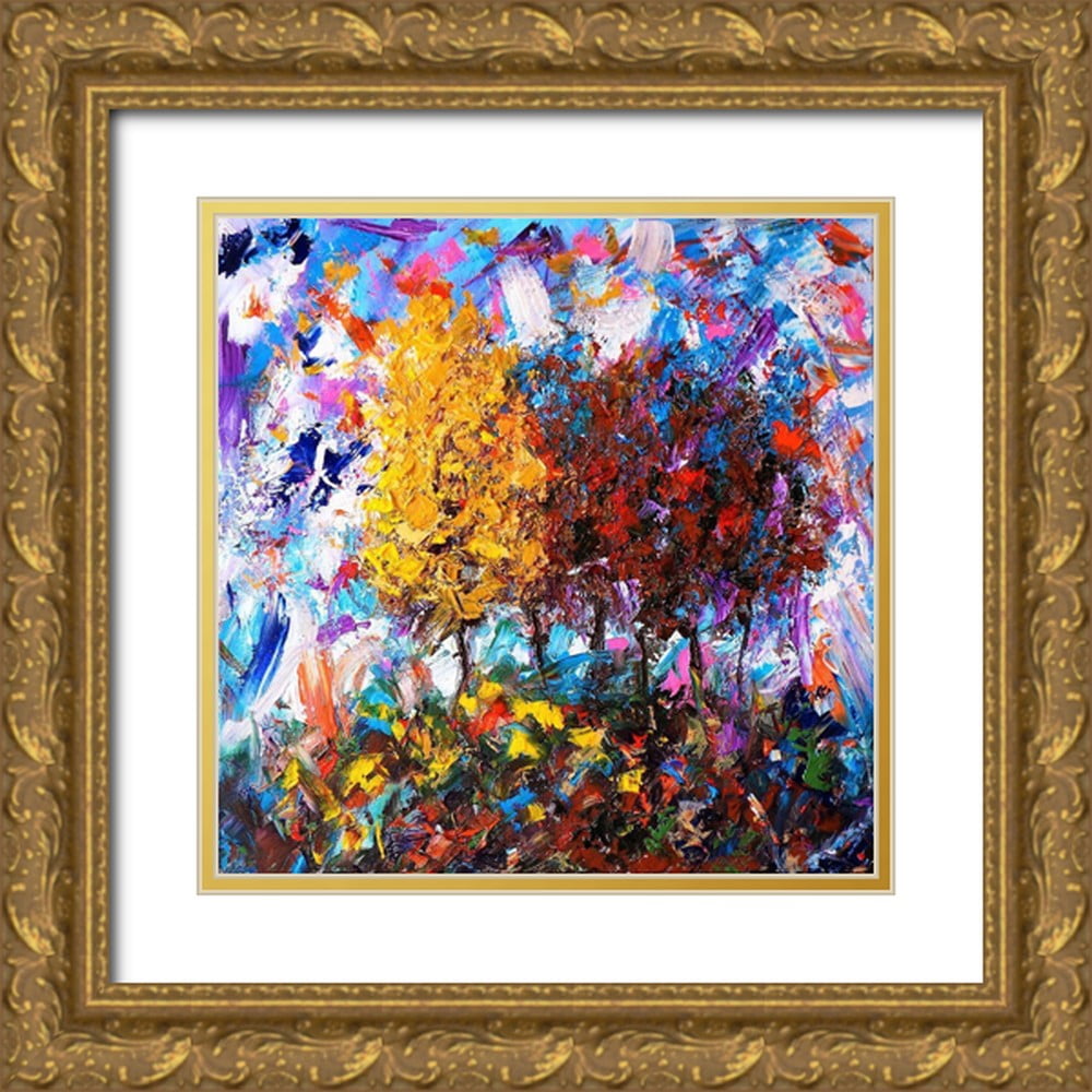 Foster, Joseph Marshal 26x26 Gold Ornate Wood Framed with Double ...