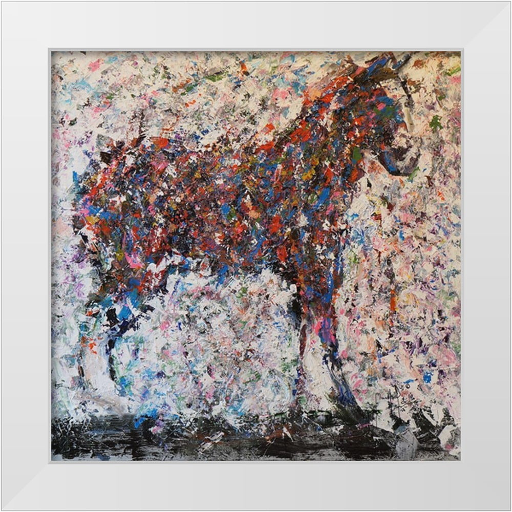 Foster, Joseph Marshal 26x26 White Modern Wood Framed Museum Art Print ...