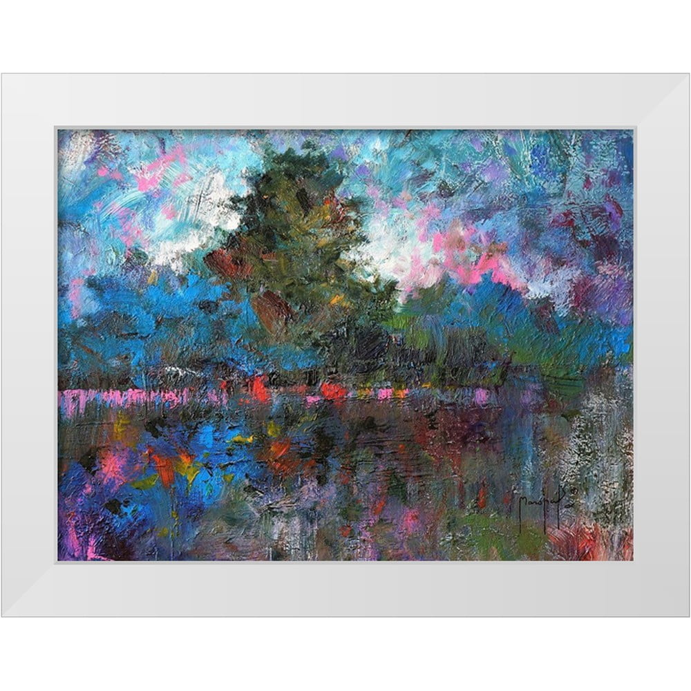 Foster, Joseph Marshal 32x25 White Modern Wood Framed Museum Art Print ...