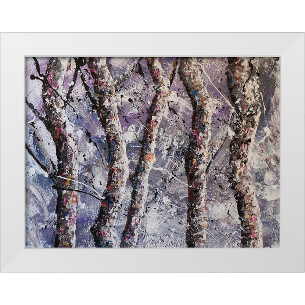 Foster, Joseph Marshal 32x25 White Modern Wood Framed Museum Art Print ...