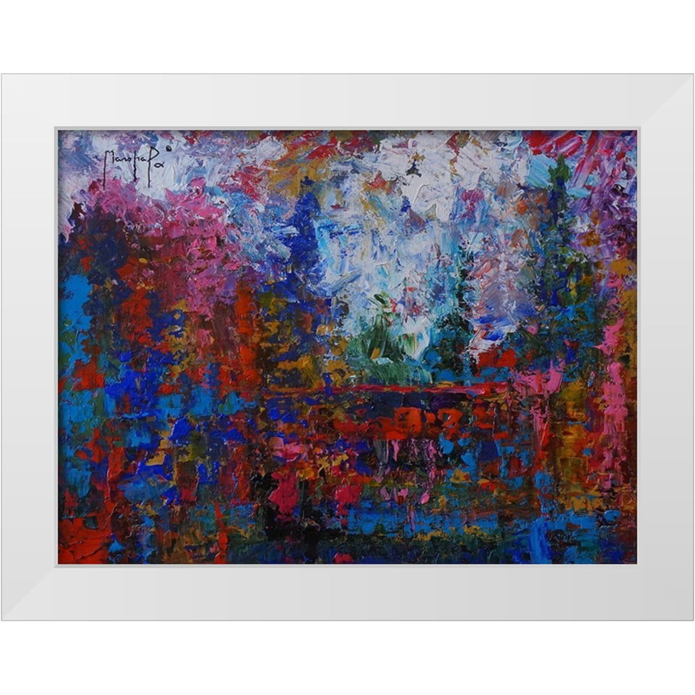 Foster, Joseph Marshal 32x25 White Modern Wood Framed Museum Art Print ...