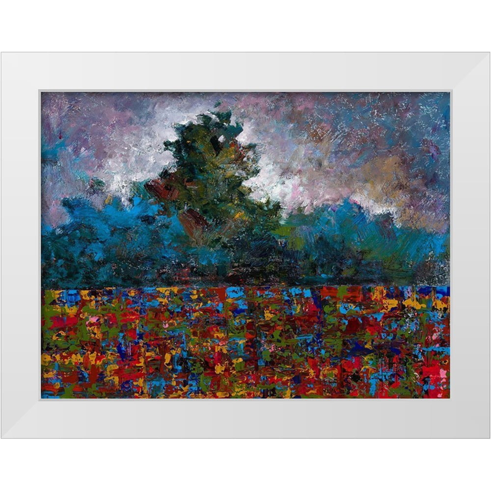 Foster, Joseph Marshal 32x25 White Modern Wood Framed Museum Art Print ...