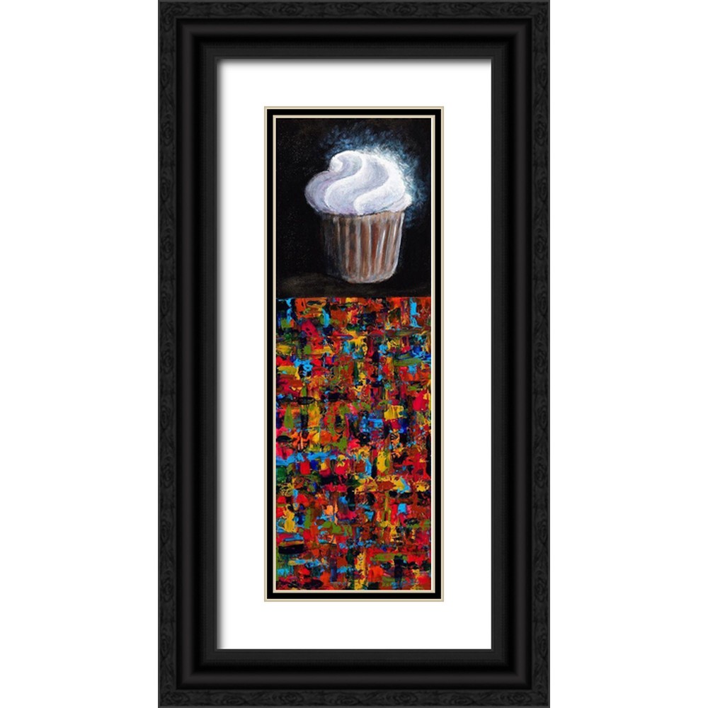 Foster, Joseph Marshal 9x18 Black Ornate Wood Framed with Double ...