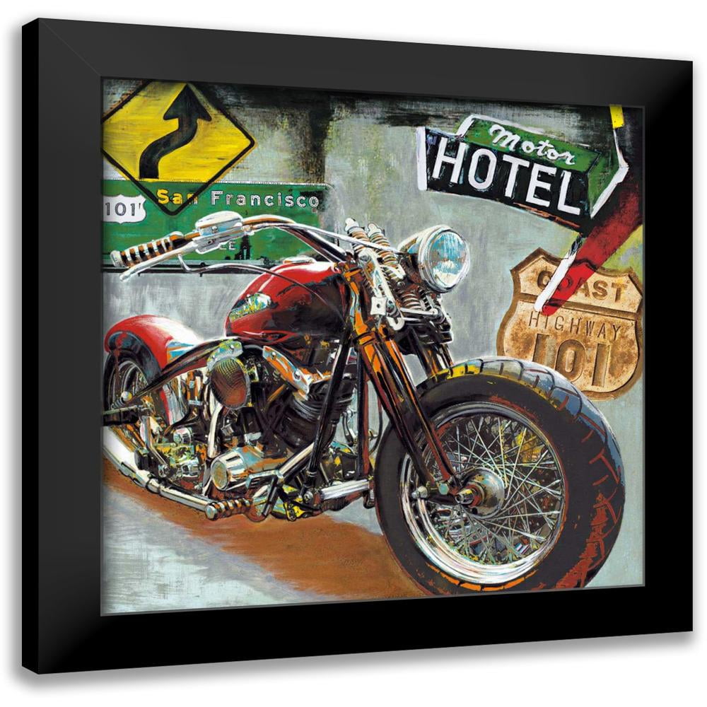 Foster, Ray 15x15 Black Modern Framed Museum Art Print Titled - Highway ...