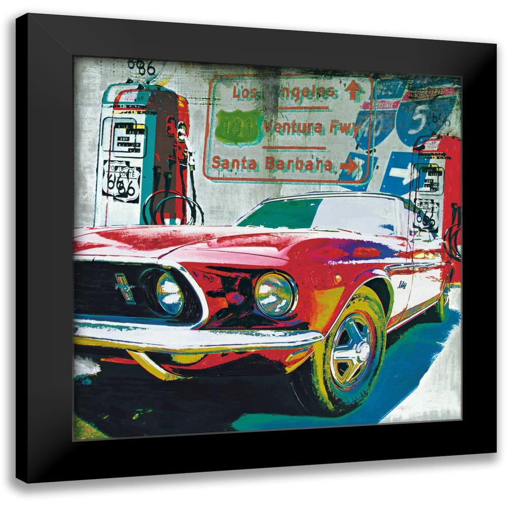 Foster, Ray 15x15 Black Modern Framed Museum Art Print Titled - Ventura ...
