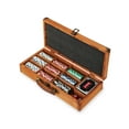 Foster & Rye Texas Night Game Poker Set with Playing Cards in Wooden ...