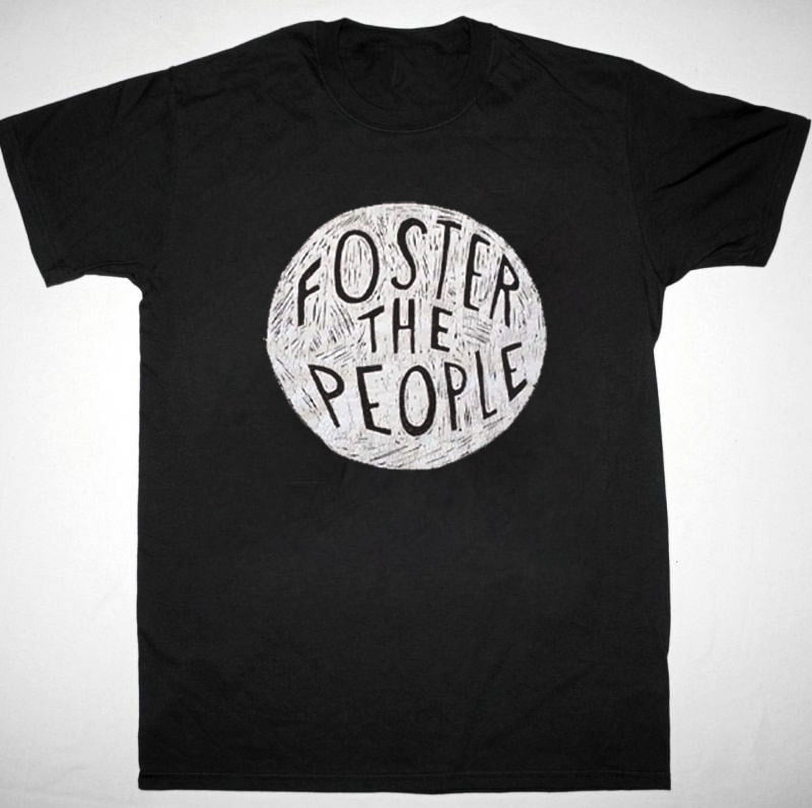 Foster The People Band Shirt Black All Size Unisex Gift Fans QQ1575 ...
