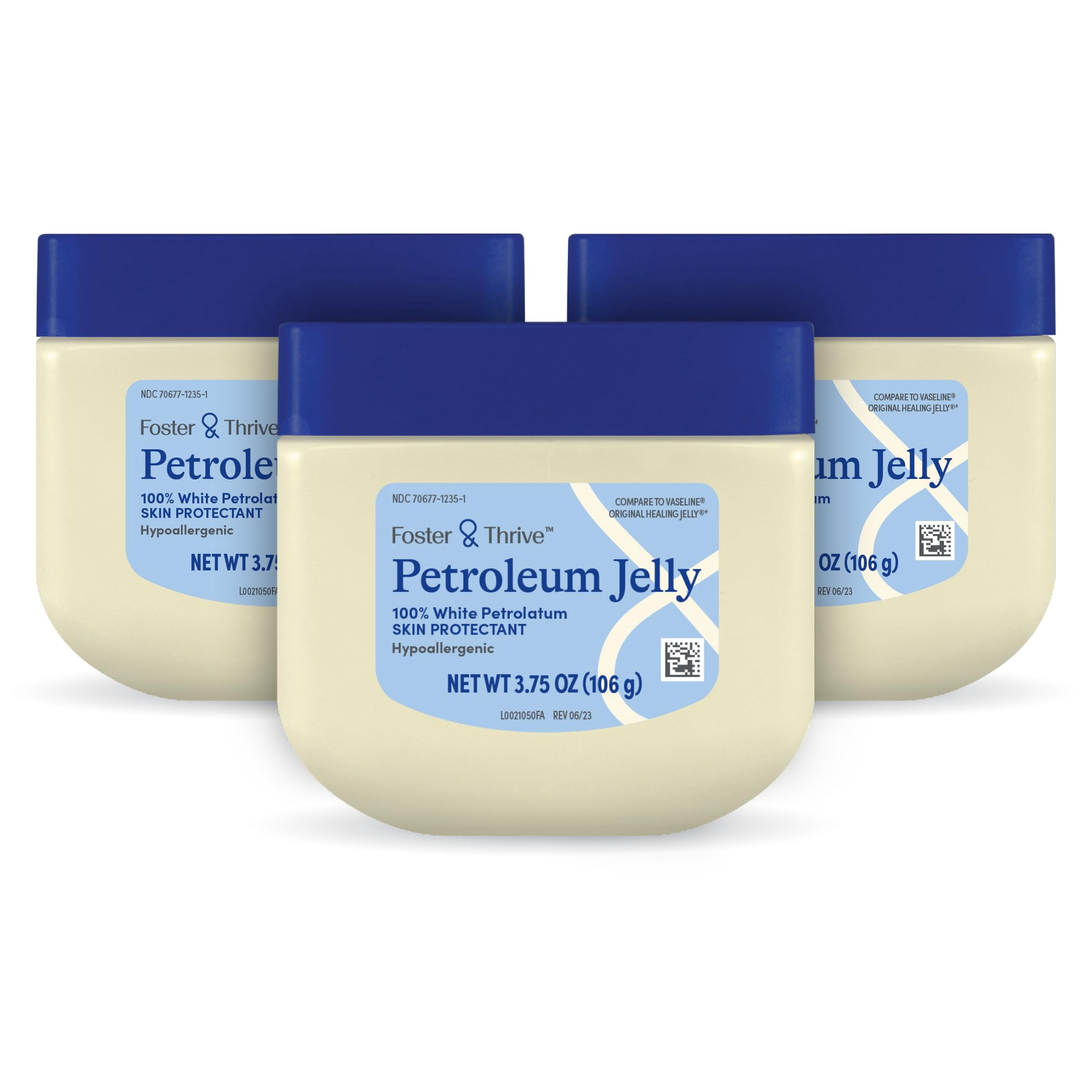 Foster & Thrive Petroleum DPF11 Jelly Healing Skin Protectant, 3.75 ...