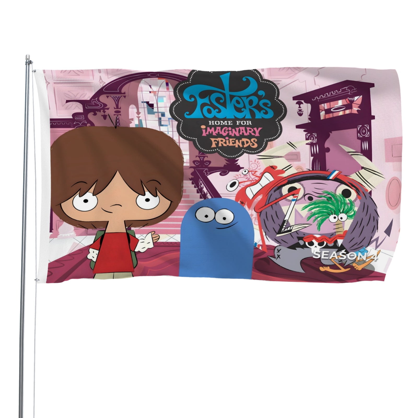 Foster's Home for Imaginary Friends-themed Printed Flag Perfect gift ...
