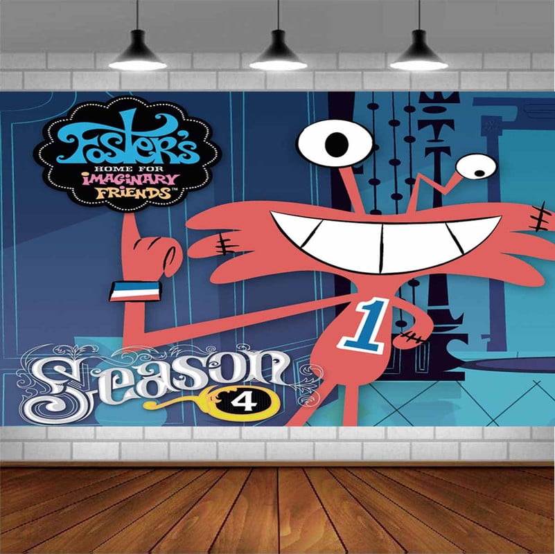 Foster's Home for Imaginary Friends Backdrop Banner Party Supplies ...