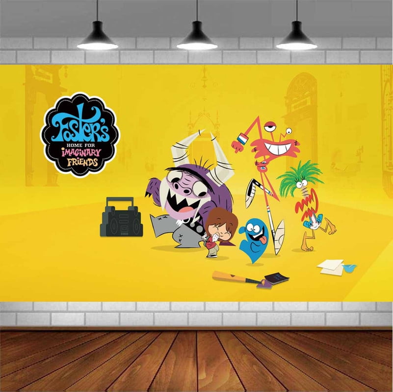 Foster's Home for Imaginary Friends Backdrop Banner Party Supplies ...