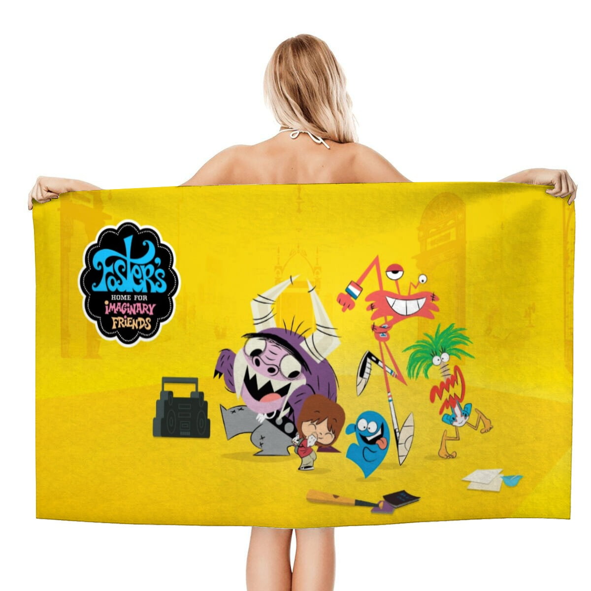 Foster's Home for Imaginary Friends Gifts Beach Towel for Women Girl ...