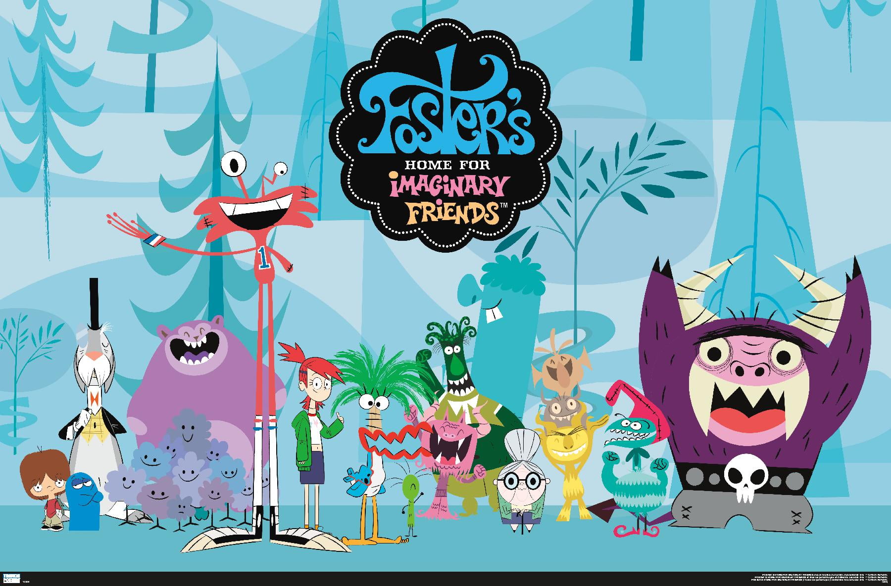 Foster's Home for Imaginary Friends - Group Wall Poster, 22.375" x 34 ...