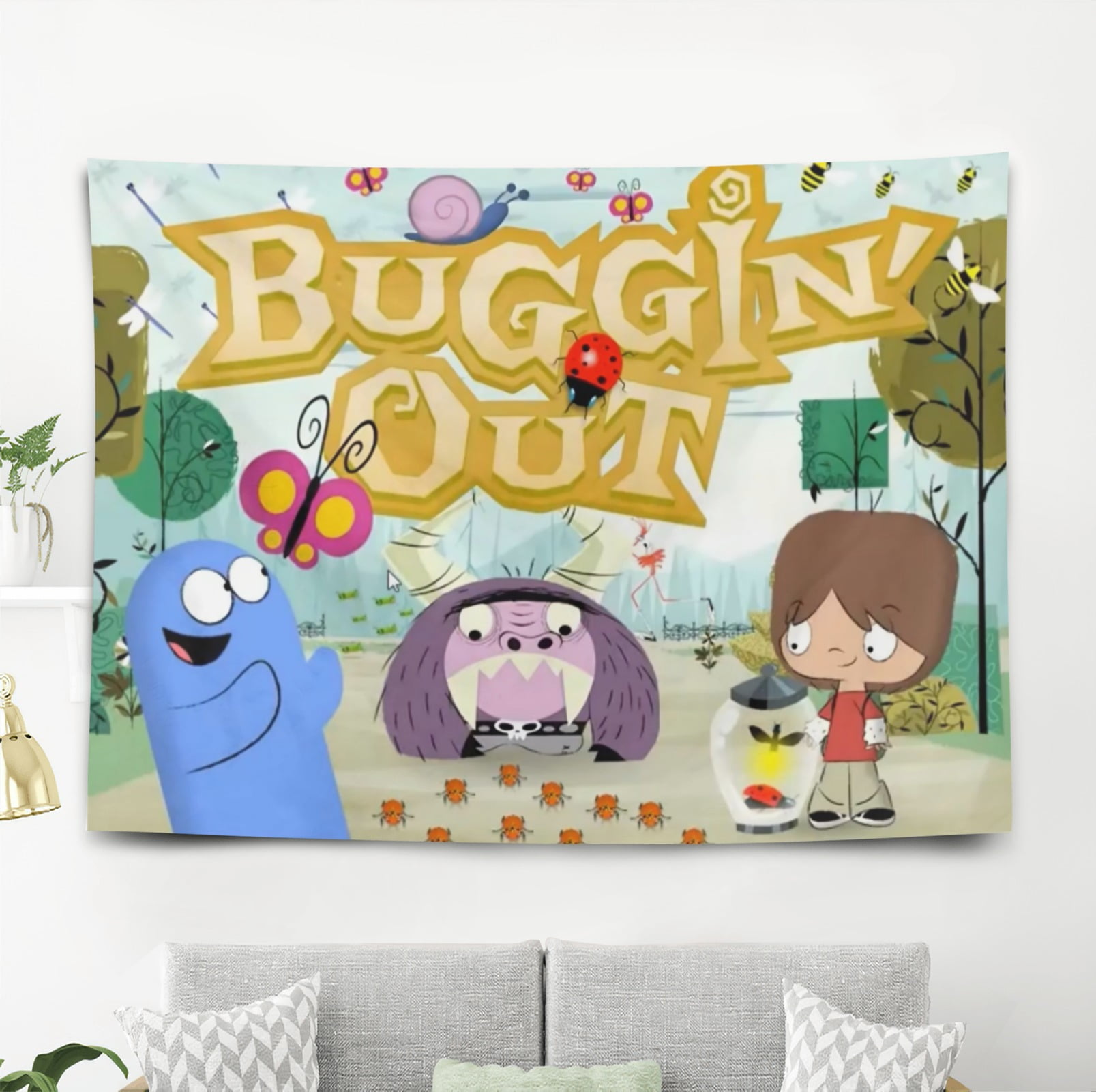 Foster's Home for Imaginary Friends Tapestry Gift Wall Hanging Backdrop ...