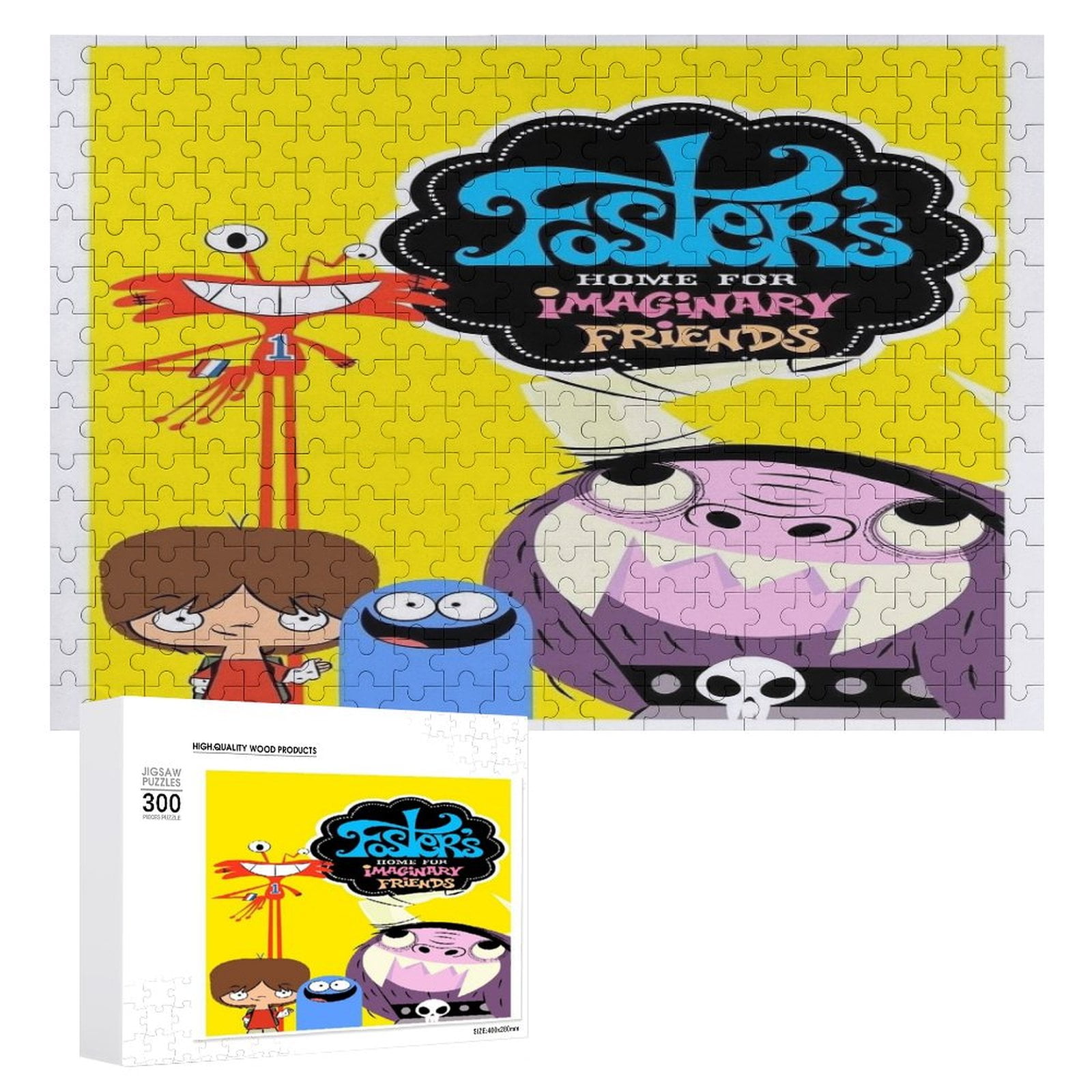 Fosters_home_for_imaginary_friends Wooden Picture Puzzle For Adult Boys ...