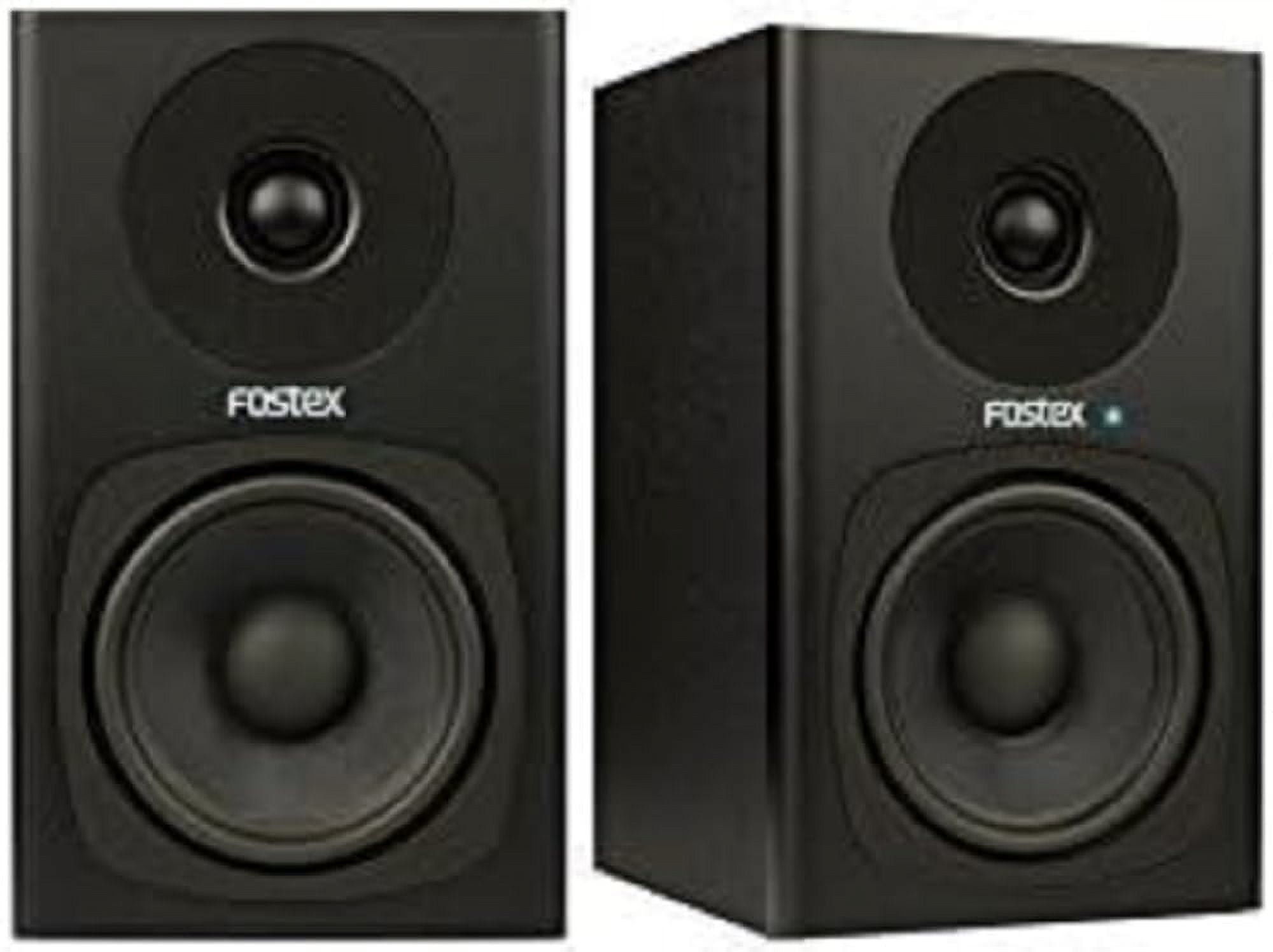 Fostex PM04C (B) 2-Way Active Monitor Speaker System, Black - Walmart.com