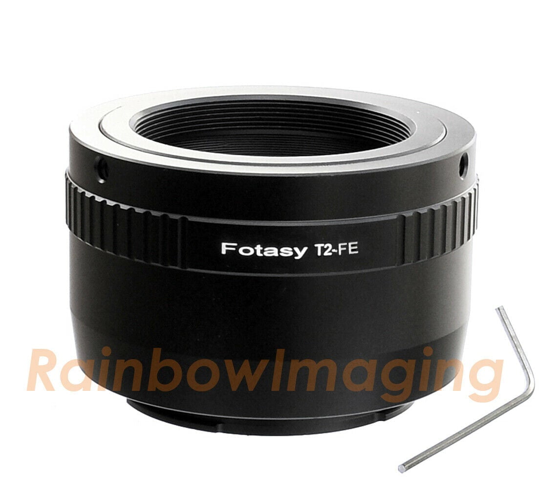 Fotasy Adjustable T Mount T2 Ring Telescope lens to Sony E-Mount ...