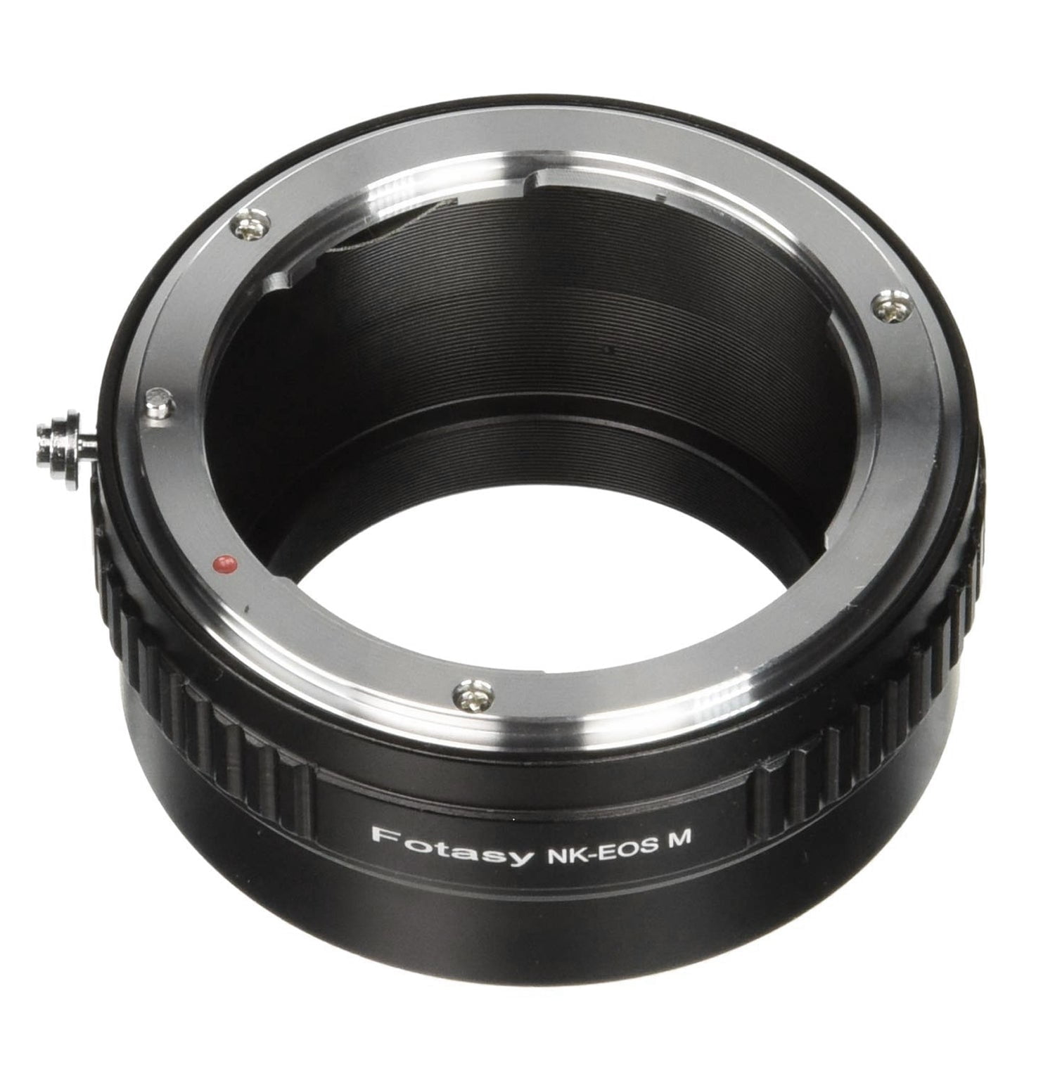 Fotasy Nikon F Mount to EF-M Mount Lens Adapter, NK to EF M, Compatible ...
