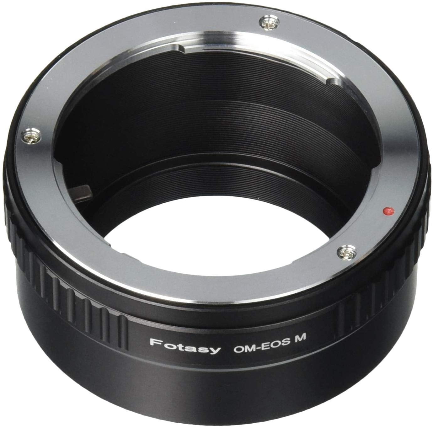 Fotasy Olympus OM Lens to Canon EF-M Mount Adapter, OM EOS M Adapter ...