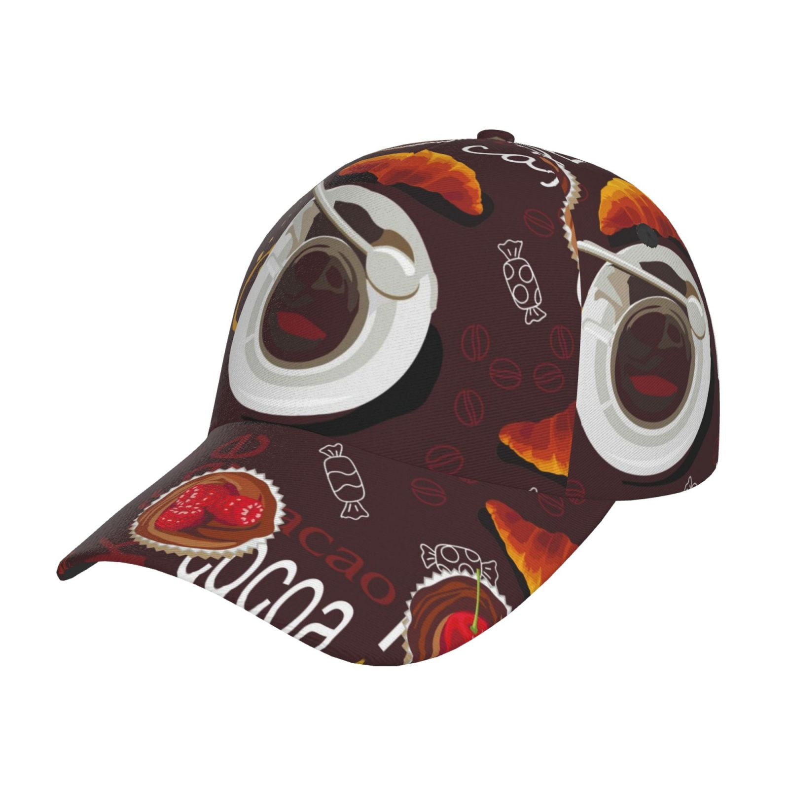 Fotbe A Cup Of Black Coffee On A Saucer Baseball Cap, A Cup Of Black ...