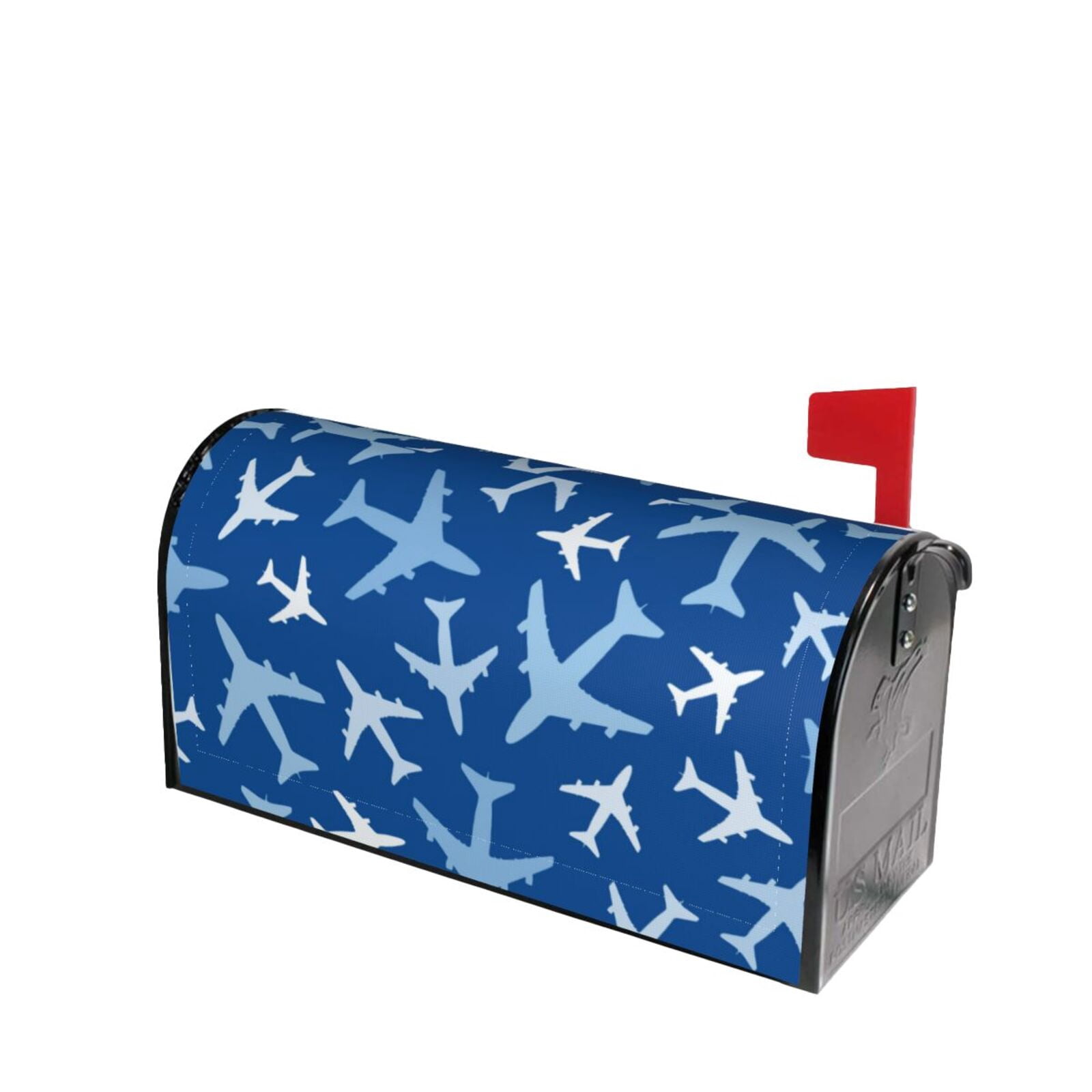 Fotbe Airplanes in the Sky Mailbox Covers Post Letter Box Cover Garden ...
