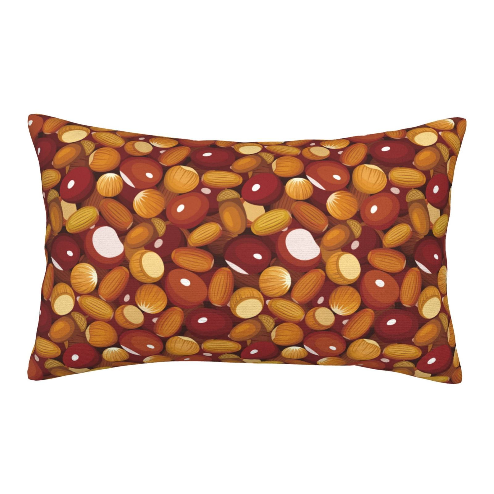 Fotbe Almond Nuts Pillow Cases - Envelope Closure - Luxury, Extra Soft ...