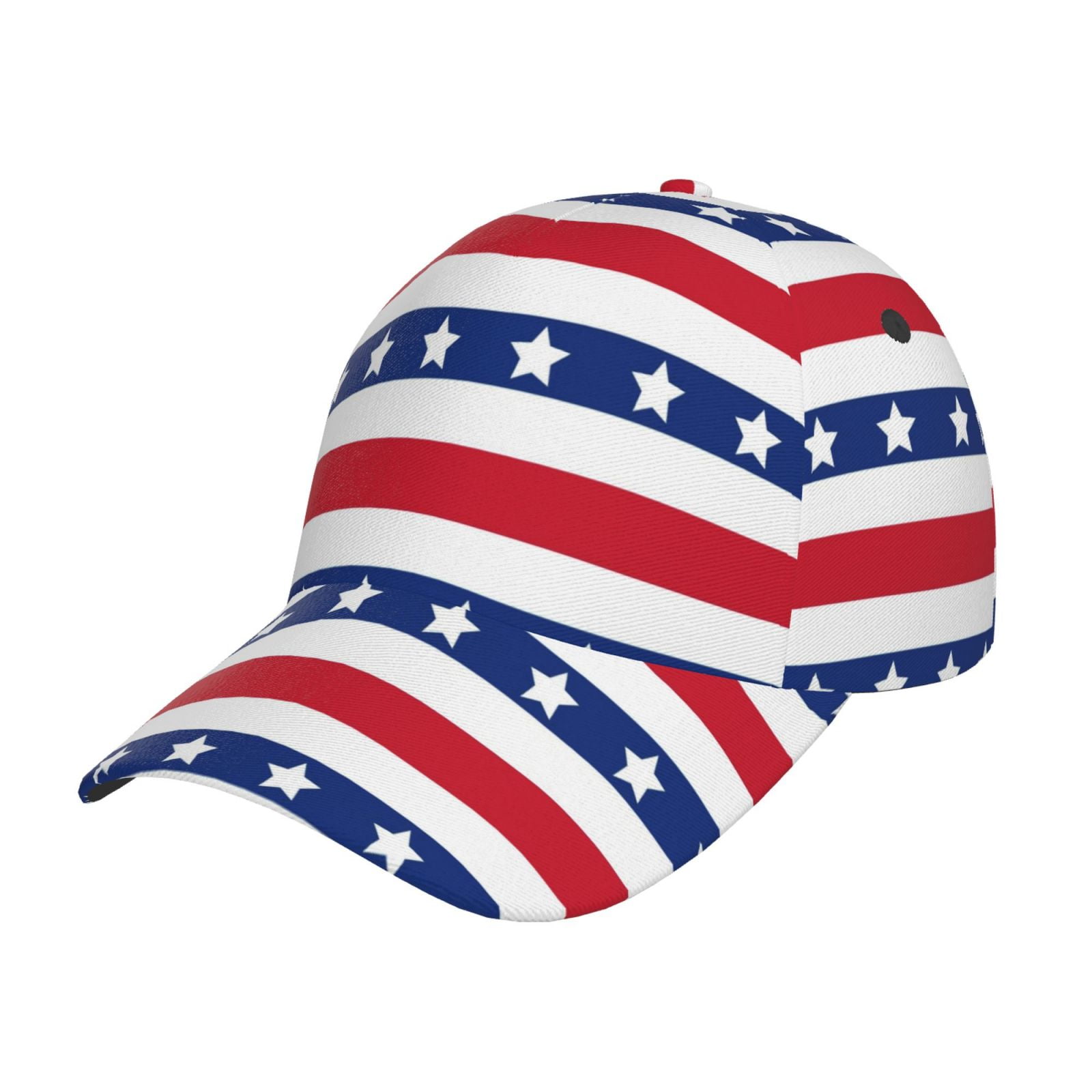 Fotbe American Patriotic Stars And Stripes Baseball Cap, American ...