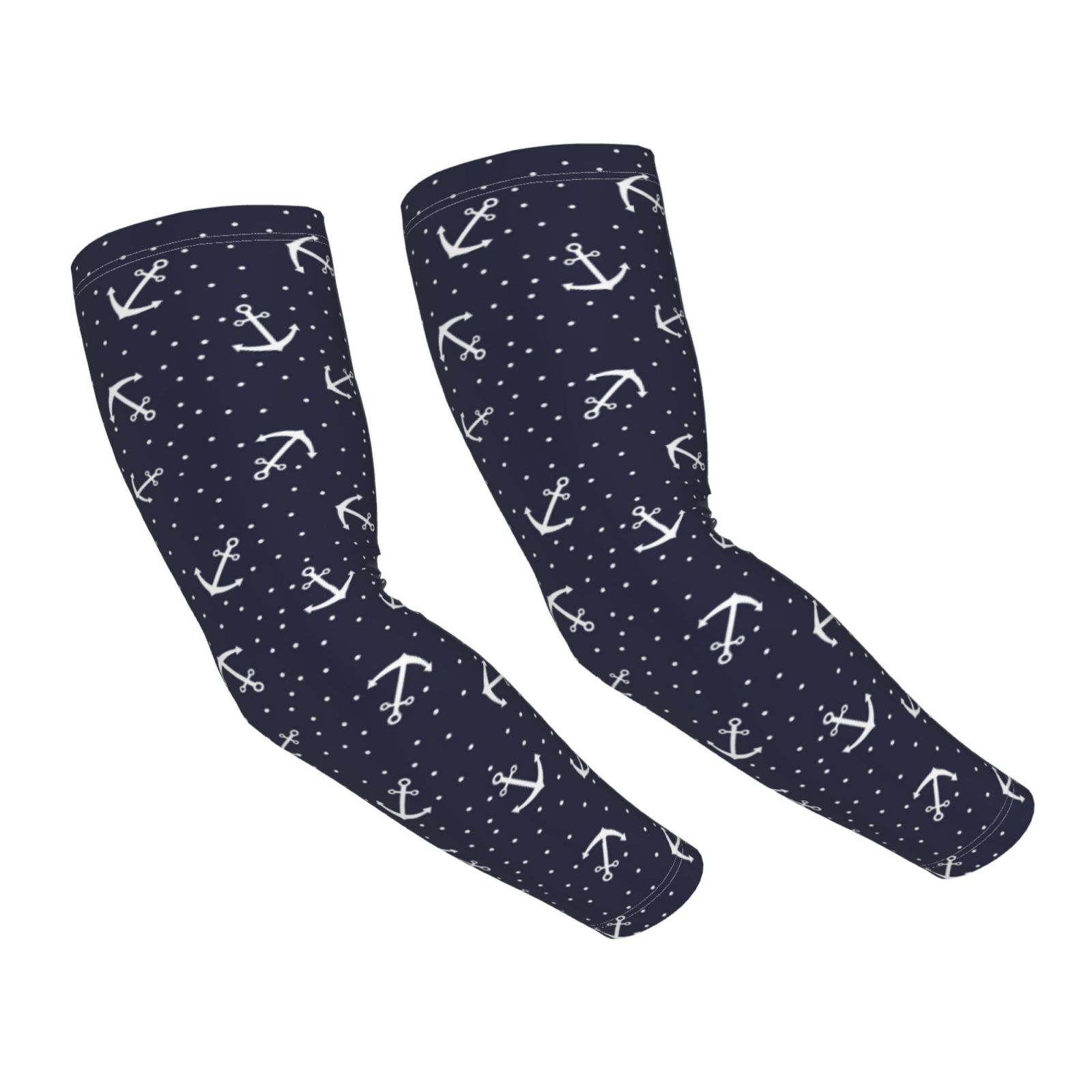 Fotbe Anchor UV Sun Protection Arm Sleeves - Tattoo Cover Up ...