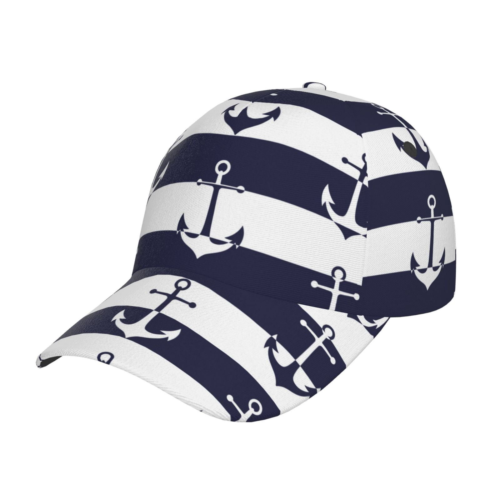 Fotbe Anchors Baseball Cap, Anchors Print Dad Hat,Outdoor Hat ...
