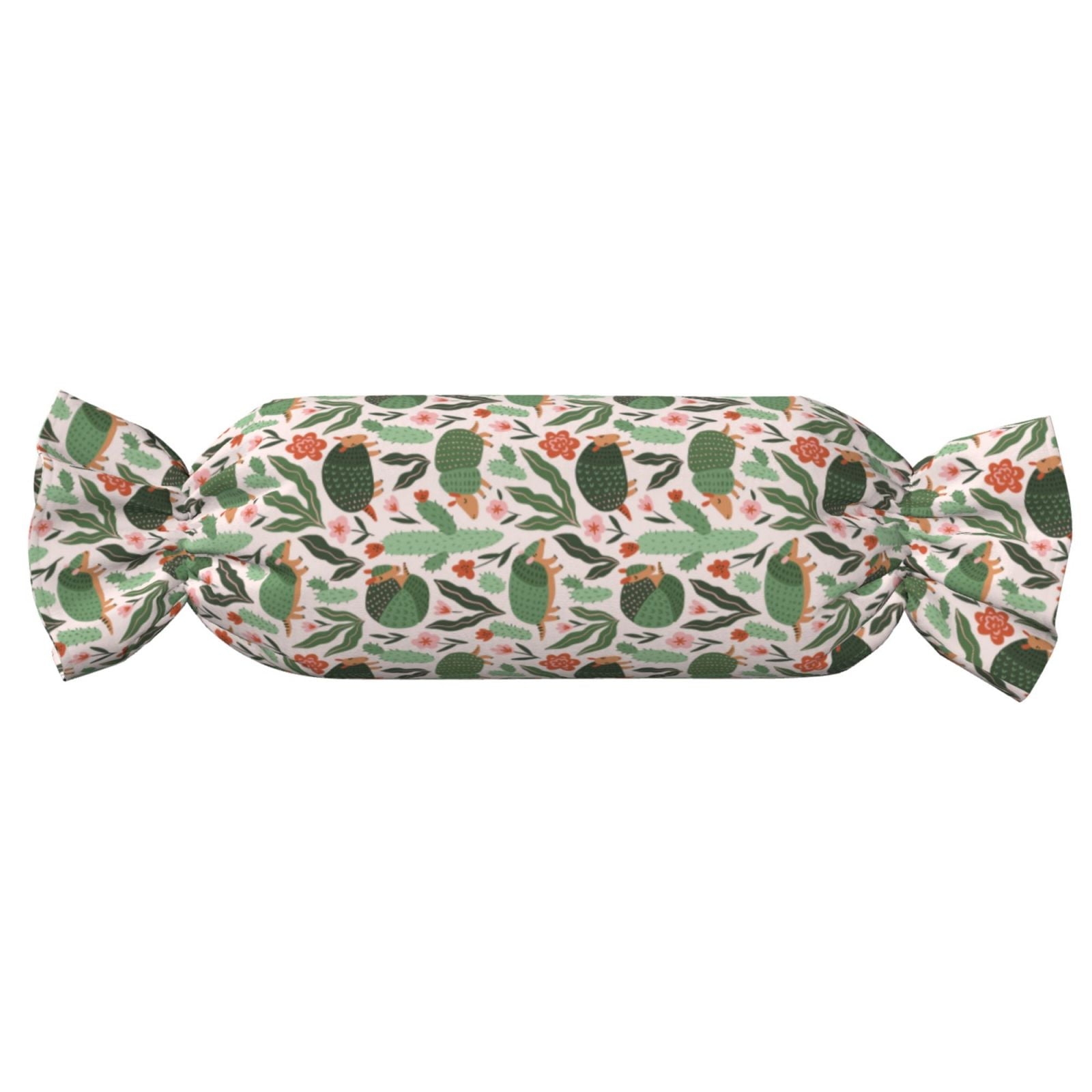 Fotbe Armadillo Pattern Cervical Neck Pillow, Candy Pillow, Roll Foam ...
