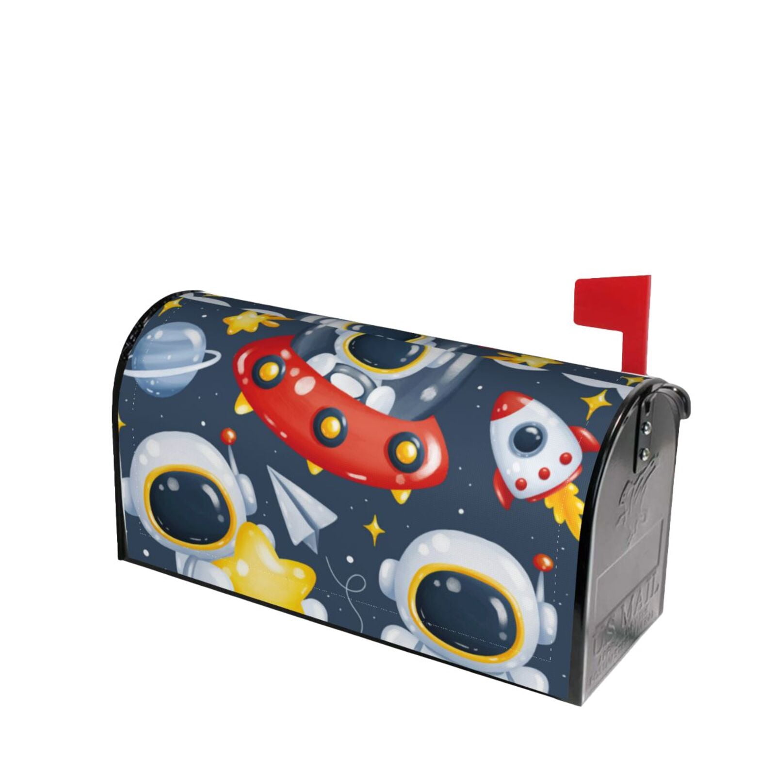 Fotbe Astronaut And Space Mailbox Covers Post Letter Box Cover Garden ...