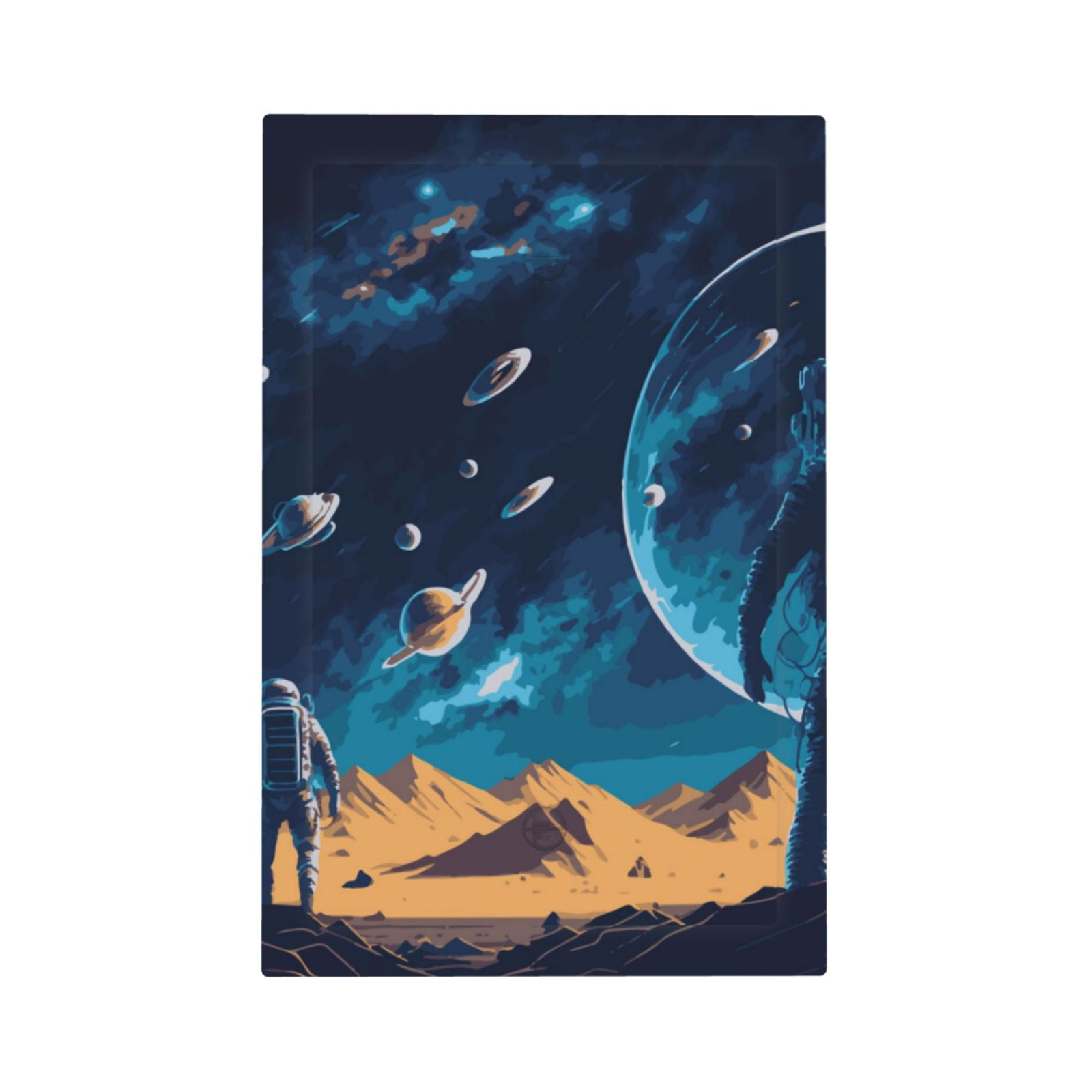 Fotbe Astronaut In A Space Suit On The Planet Print Duplex Receptacle ...
