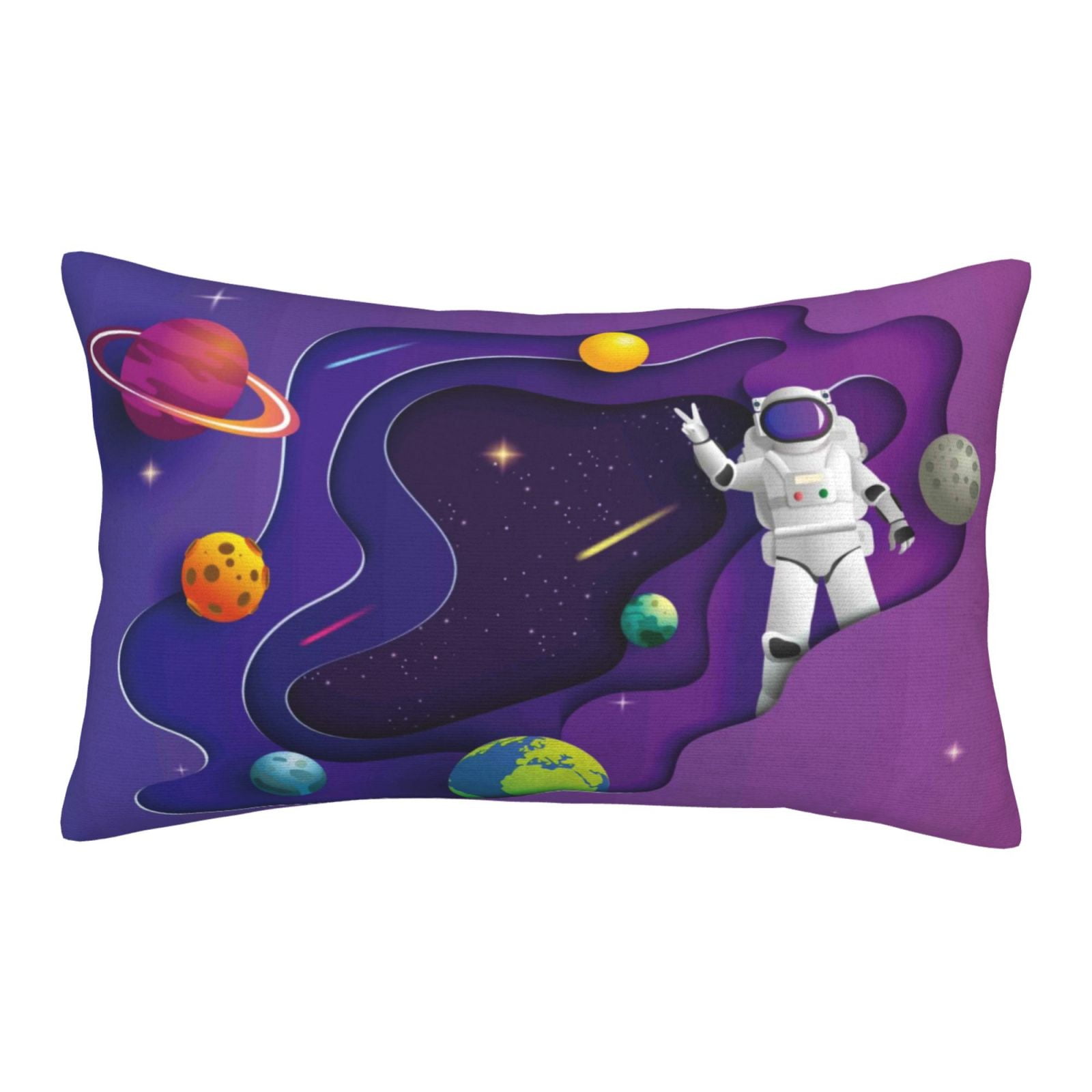 Fotbe Astronaut on Mission in Outer Space Pillow Cases - Envelope ...