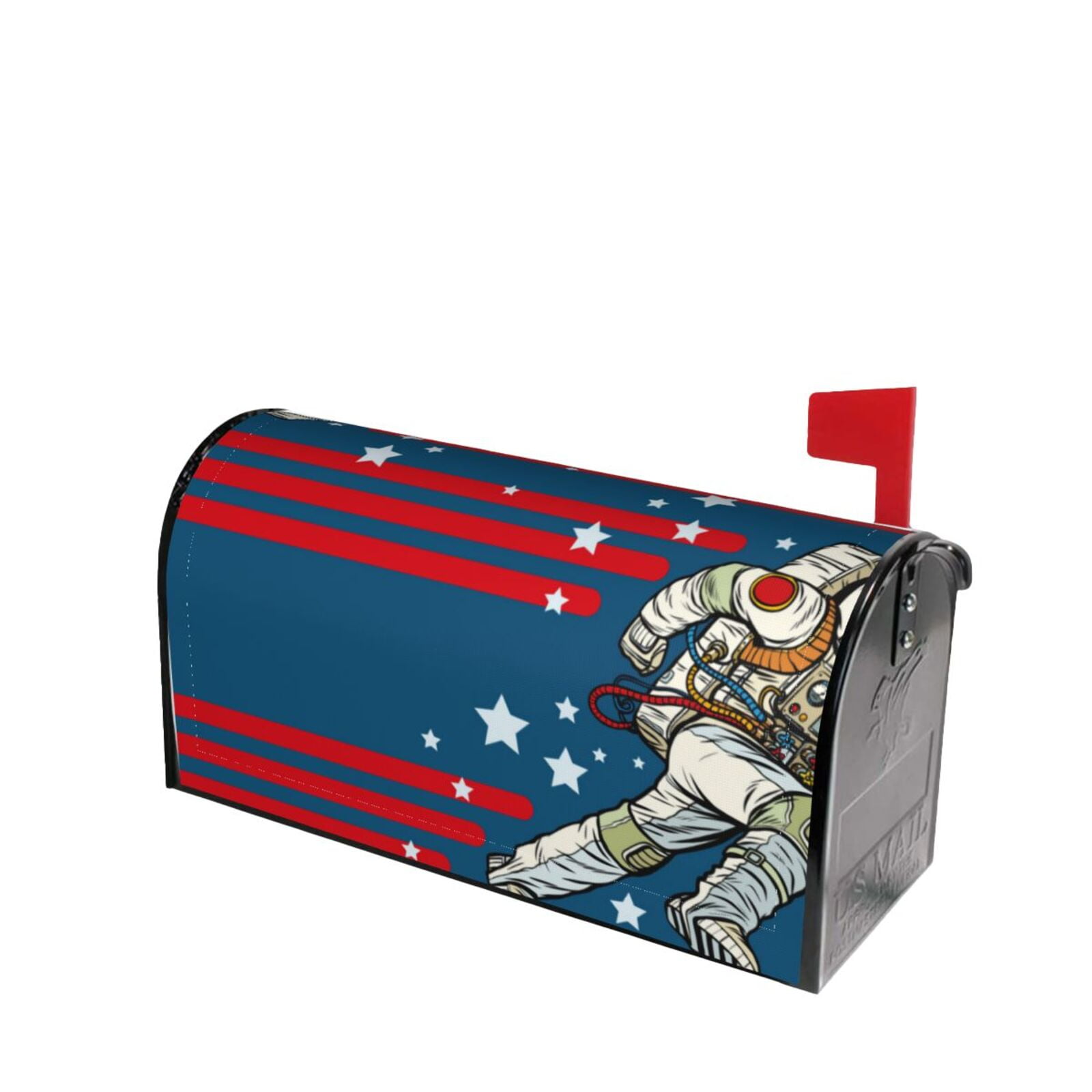Fotbe Astronaut Runs Forward Mailbox Covers Post Letter Box Cover ...