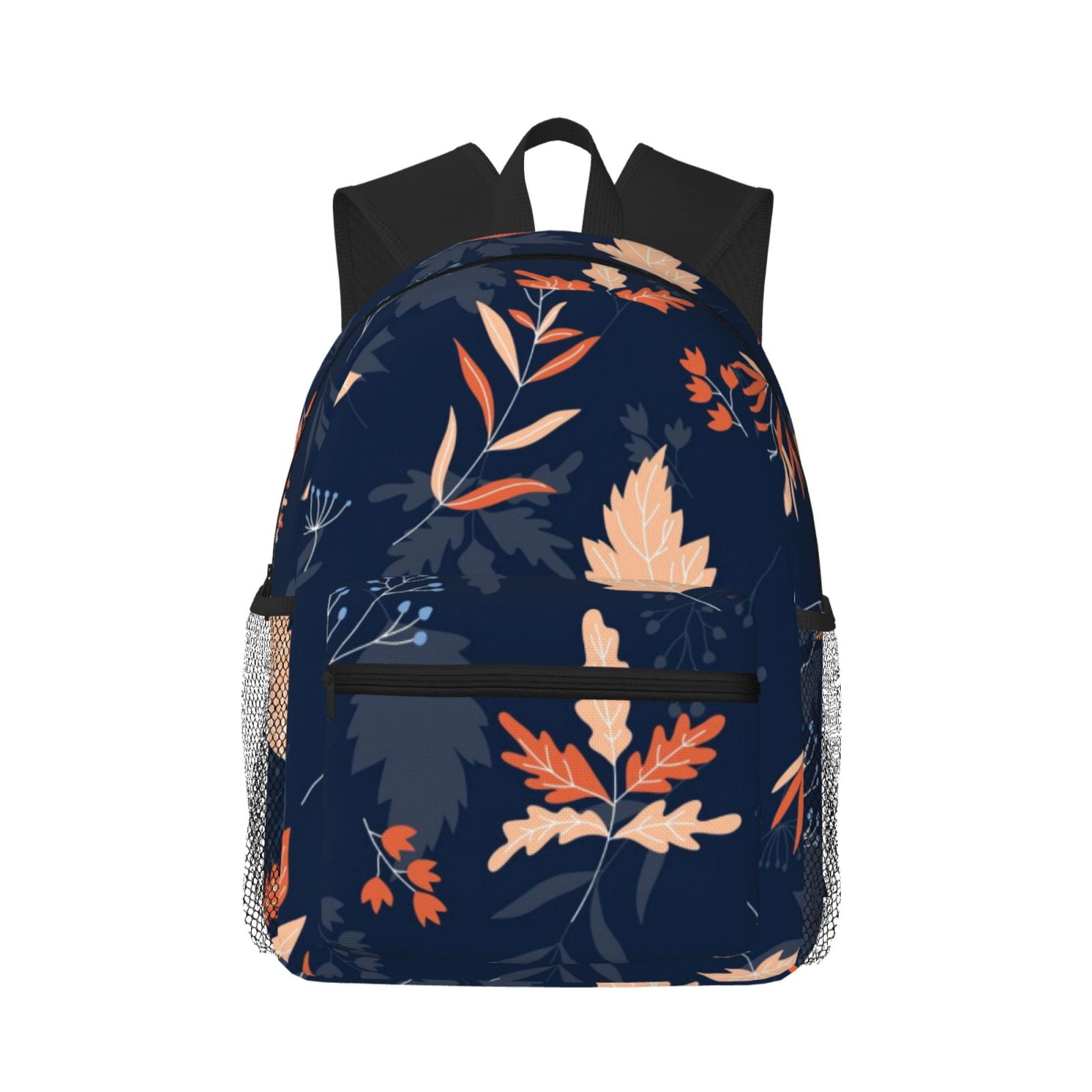 Fotbe Autumn Leaves With Blue Lightweight Casual Laptop Backpack for ...