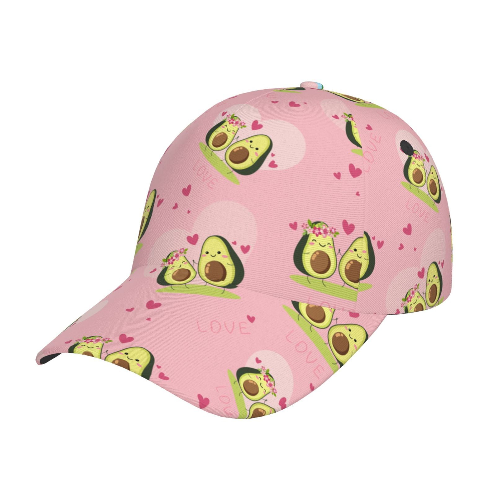 Fotbe Avocado Lovers Baseball Cap, Avocado Lovers Print Dad Hat,Outdoor ...