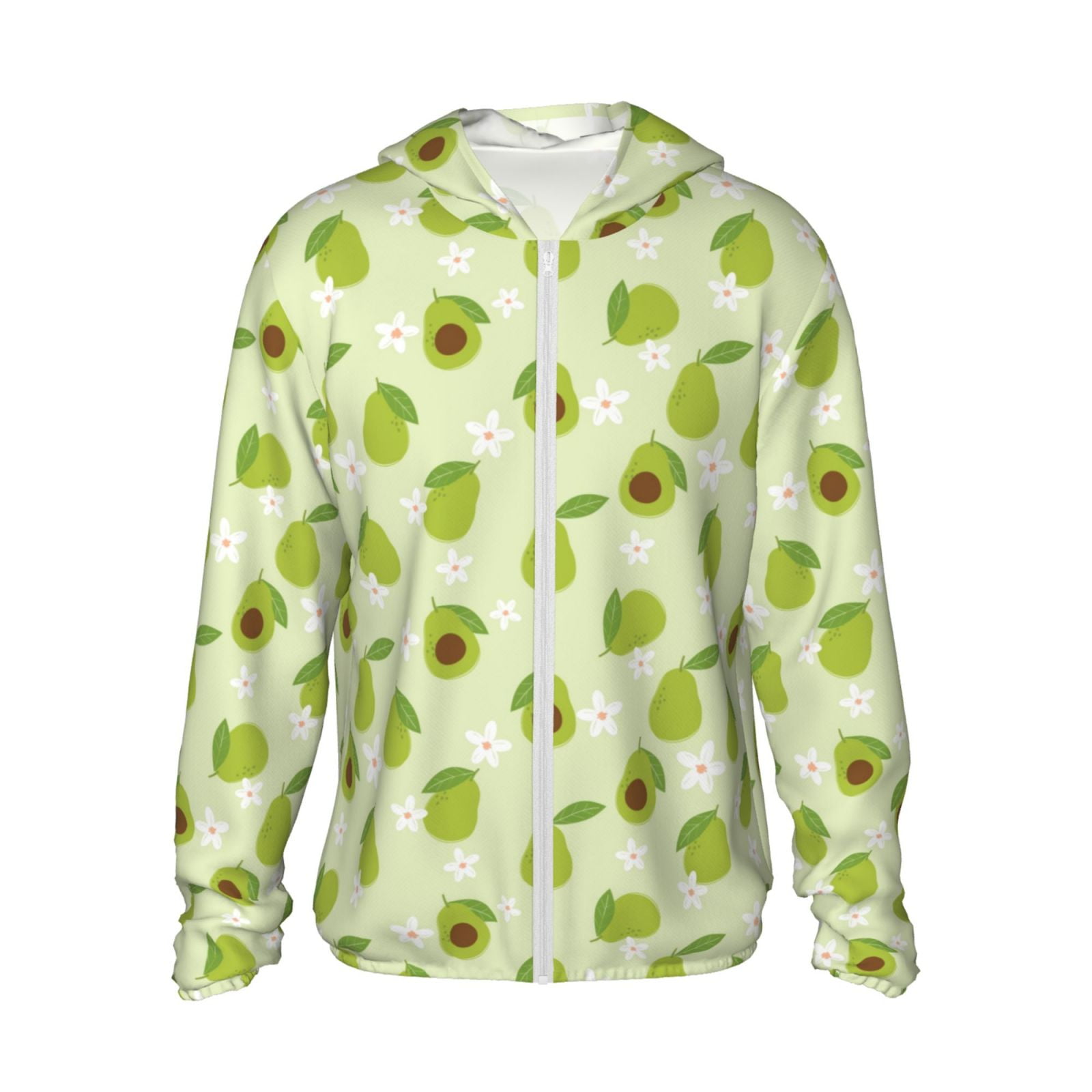 Fotbe Avocado With Leaf And Flower Men's Women's UPF 50+ Sun Protection ...